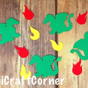 Dragon Confetti. Medieval Party. Princess Party. Prince Party. Dragon ...