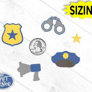 Police Confetti / Police Birthday Party Decor / Police Decor / Police ...