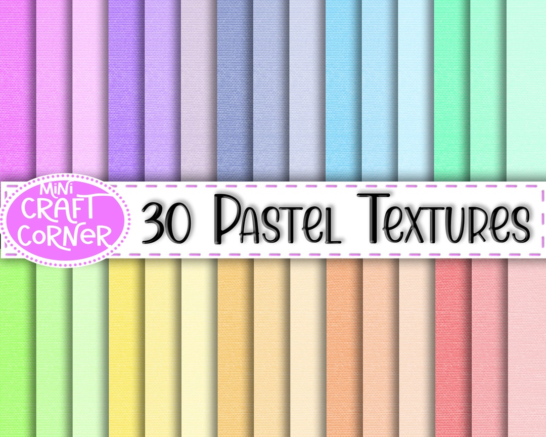 DIGITAL Pastel Paper /pastel Digital Paper /colorful Pastels /pastel ...