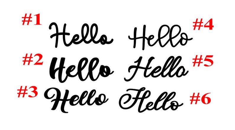 Hello Wooden Cutout / Hello Sign / Hello Word Wall / Office - Etsy