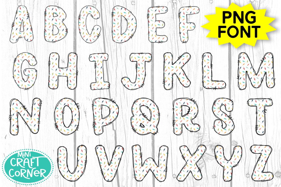 DIGITAL School Letters / Teacher Letters PNG / Letters PNG - Etsy