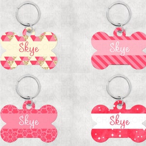 DIGITAL Sublimation Dog Bone Tag / Dog Bone Sublimation Tag / Dog Tag ...