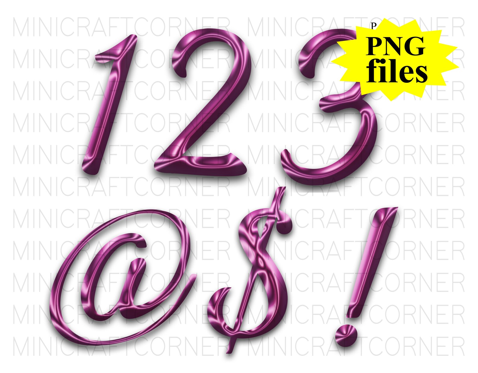 Pink Cursive Letter PNG Font: Wedding Alphabet (digital Download) - Etsy