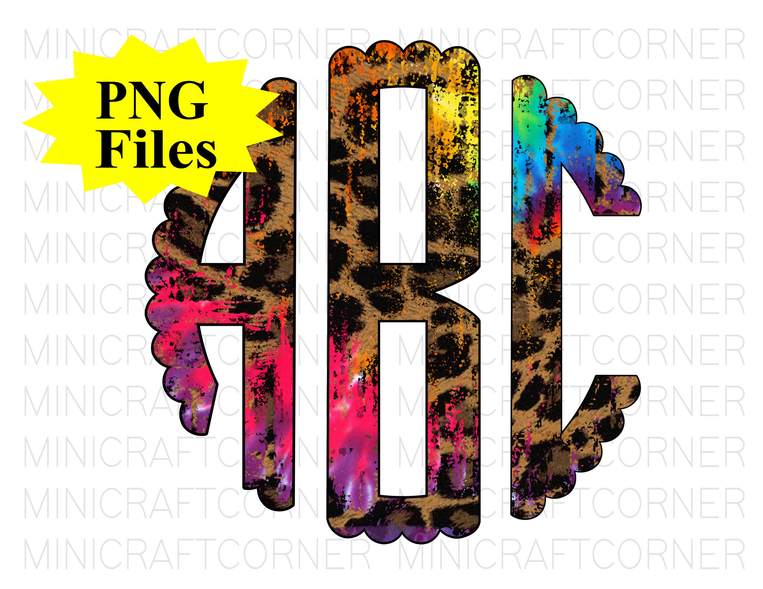 Leopard Alphabet Sublimation Leopard Monogram PNG Letter J PNG Letter J ...