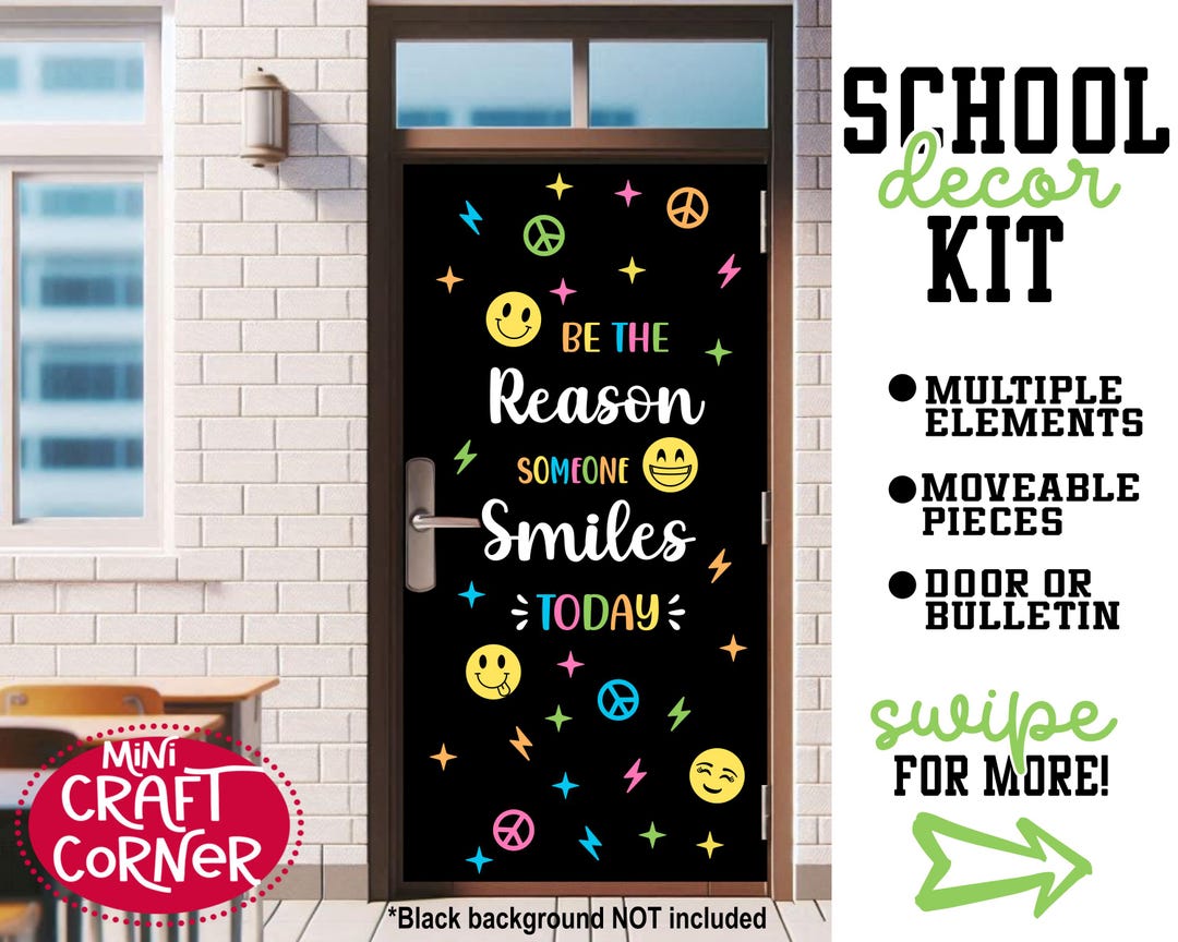 Precut Teacher Decor Kit / Teacher Bulletin Board Kit / Teacher Door ...