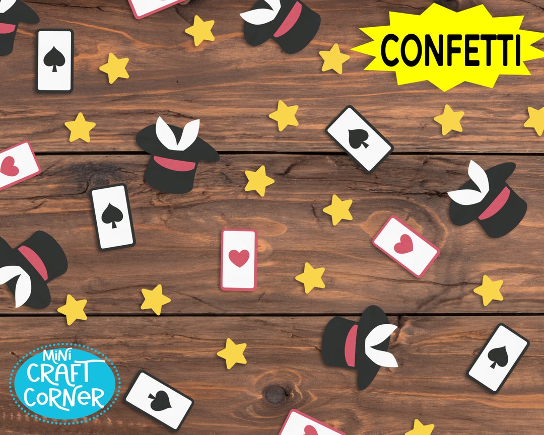 Magic Confetti / Magic Birthday Decor /magic Party Supplies / Magic ...