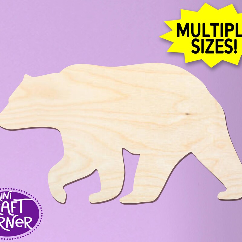 Bear Cutout - Etsy