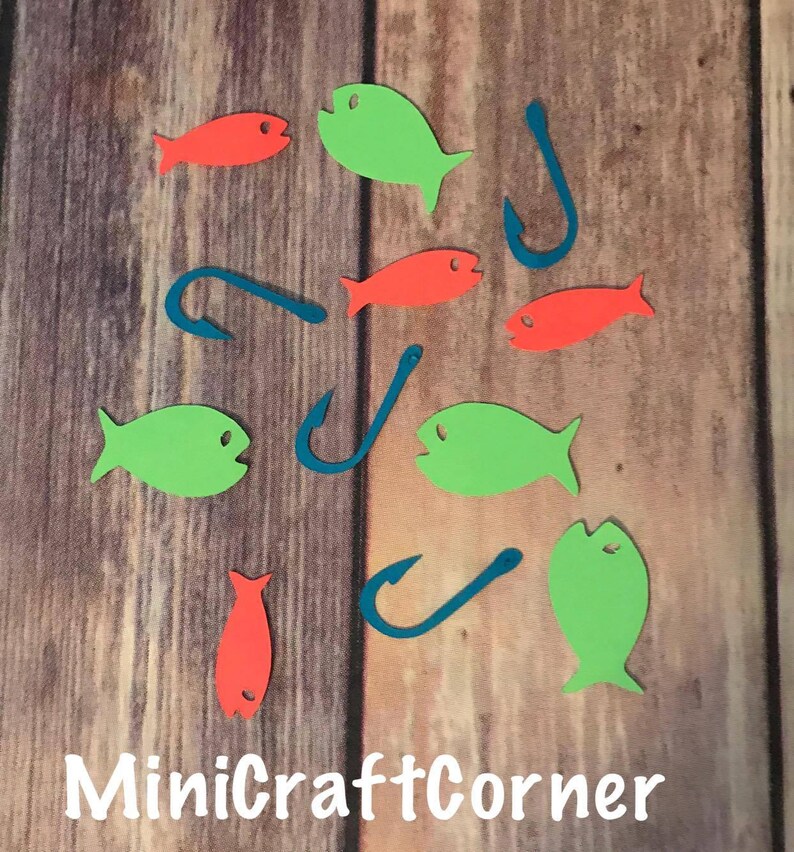 Fishing Confetti. Fishing Party. Boy Party. Fishing. Confetti. Party ...