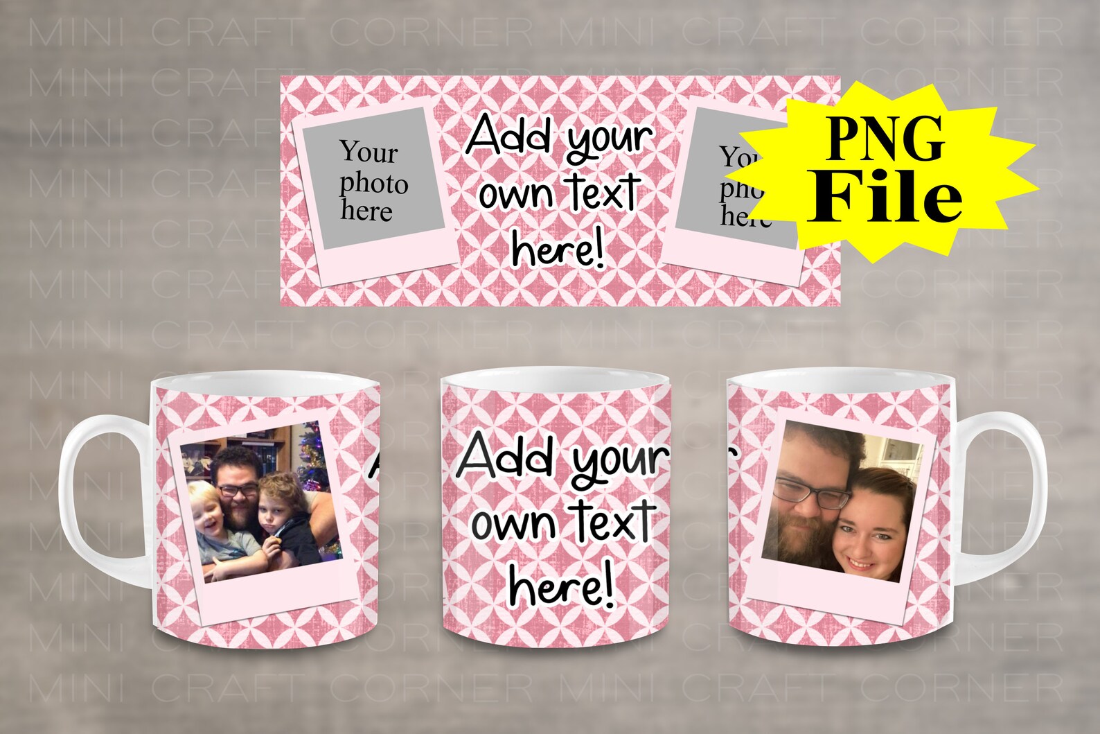 DIGITAL Sublimation Mug Bundle Pack / Sublimation Mug / | Etsy