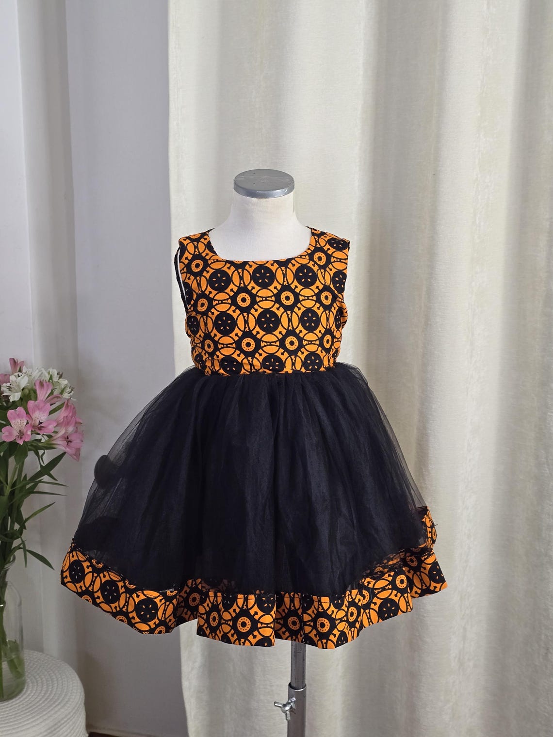 Malaika African Print Baby Dress: Ankara Ethnic Fashion - Etsy