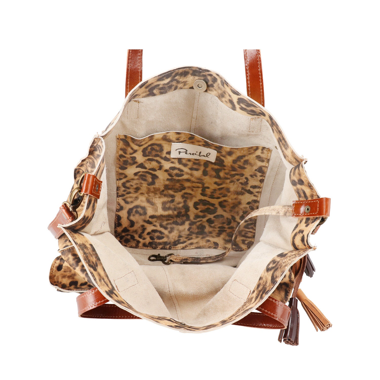 Leopard Print Bag Ideal Everyday Leather Bag - Etsy