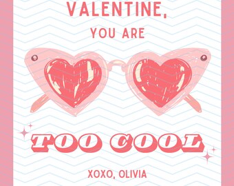 Printable Valentines Day Card for Kids Valentine Tags, All the Heart ...