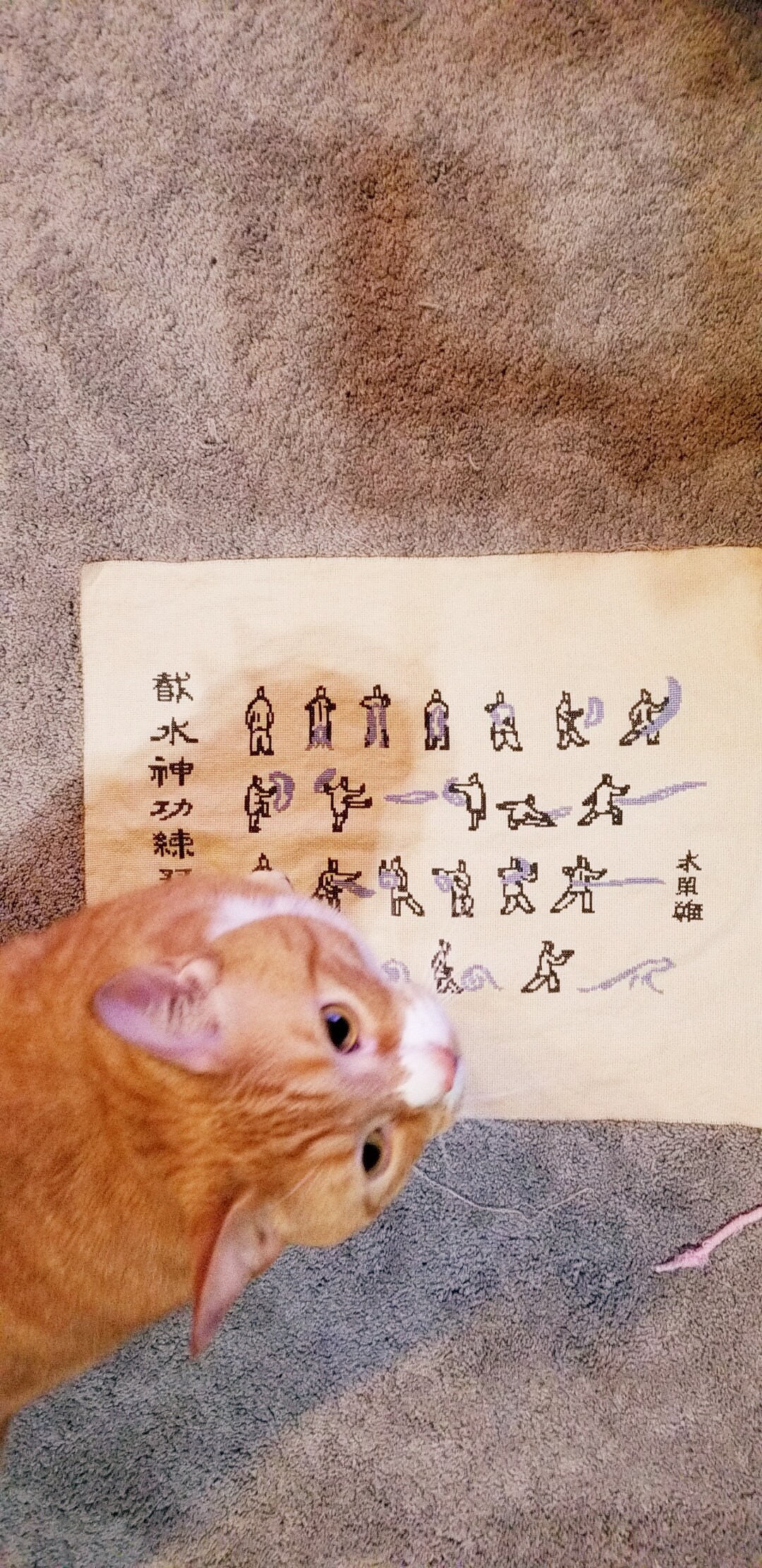 Earthbending Scroll Cross Stitch Pattern Digital Download - Etsy