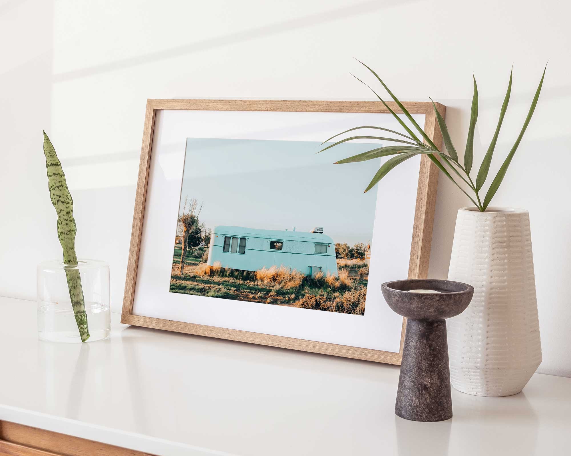 BLUE TRAILER, Marfa Print - Etsy