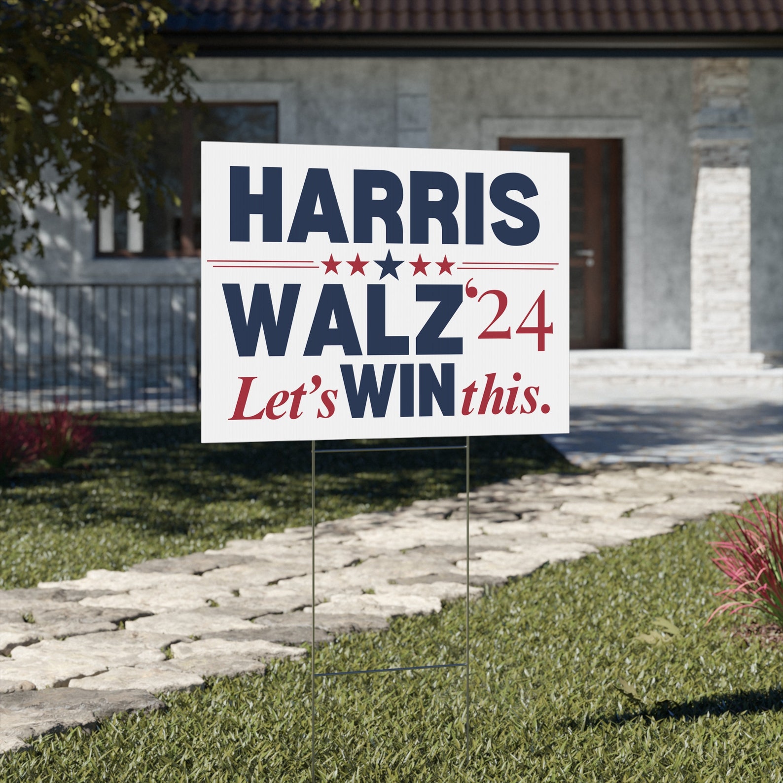 Harris Walz Yard Sign Kamala Harris for President 2024 Yard Sign Harris ...