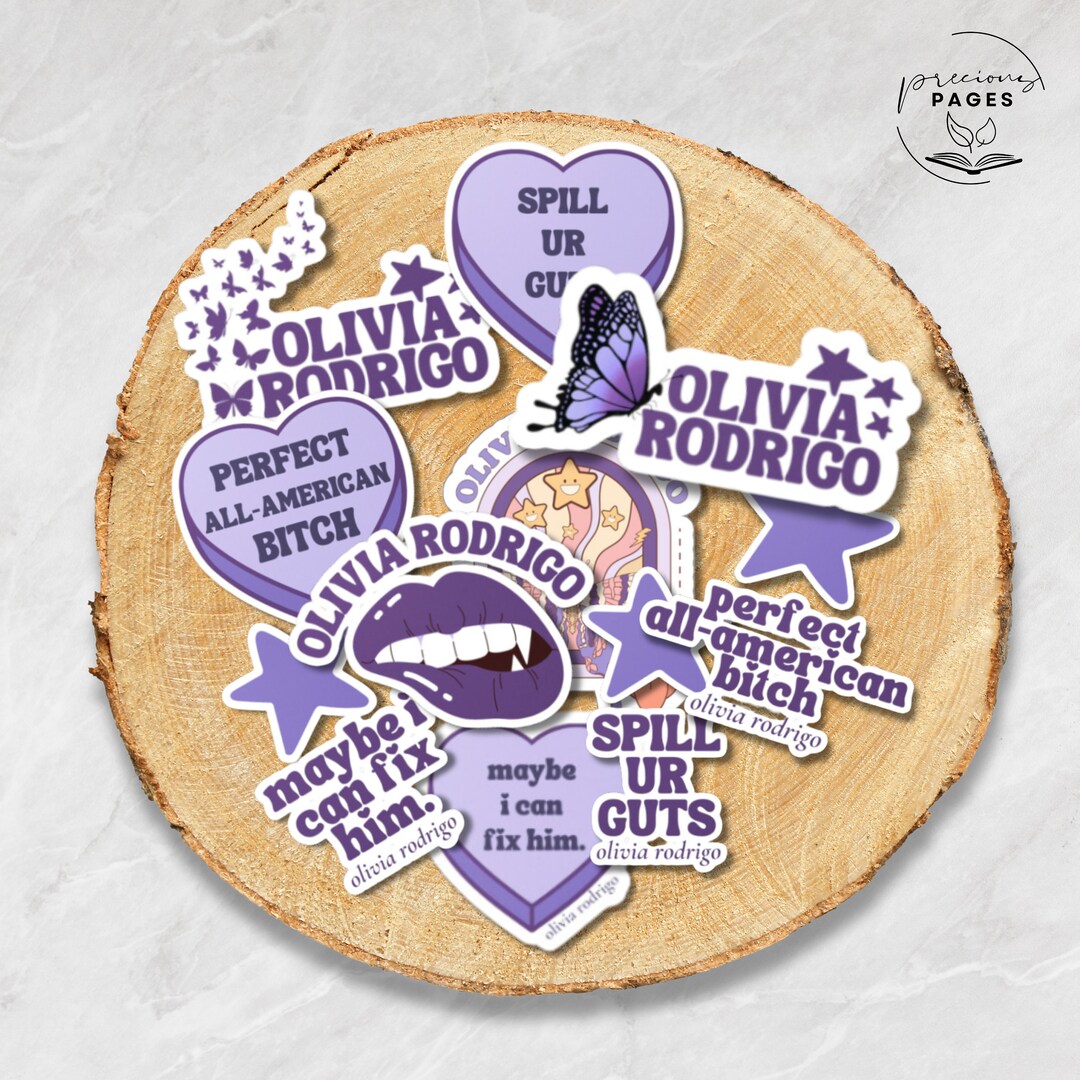 Olivia Rodrigo Sticker Decal Maybe I Can Fix Him Sticker Livie Water ...