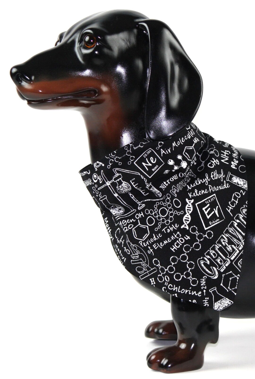 School Dog Bandana, Science Dog Collar Bandana, Chemistry Dog Bandanna ...