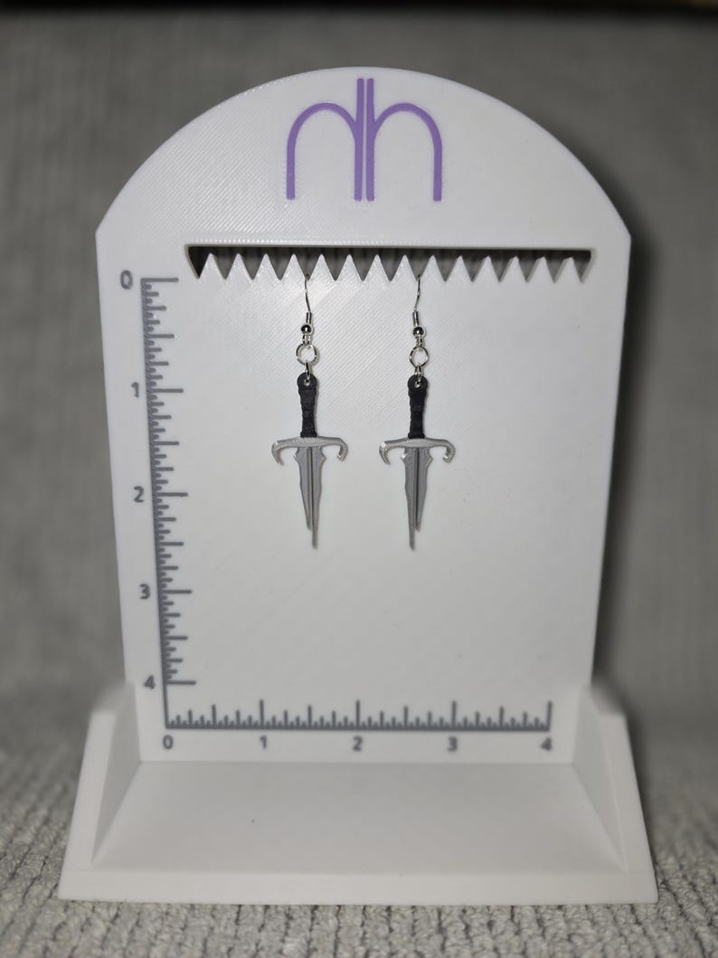 Double the Damage – Two Time Dagger Earrings | Forsaken Roblox-inspired ...