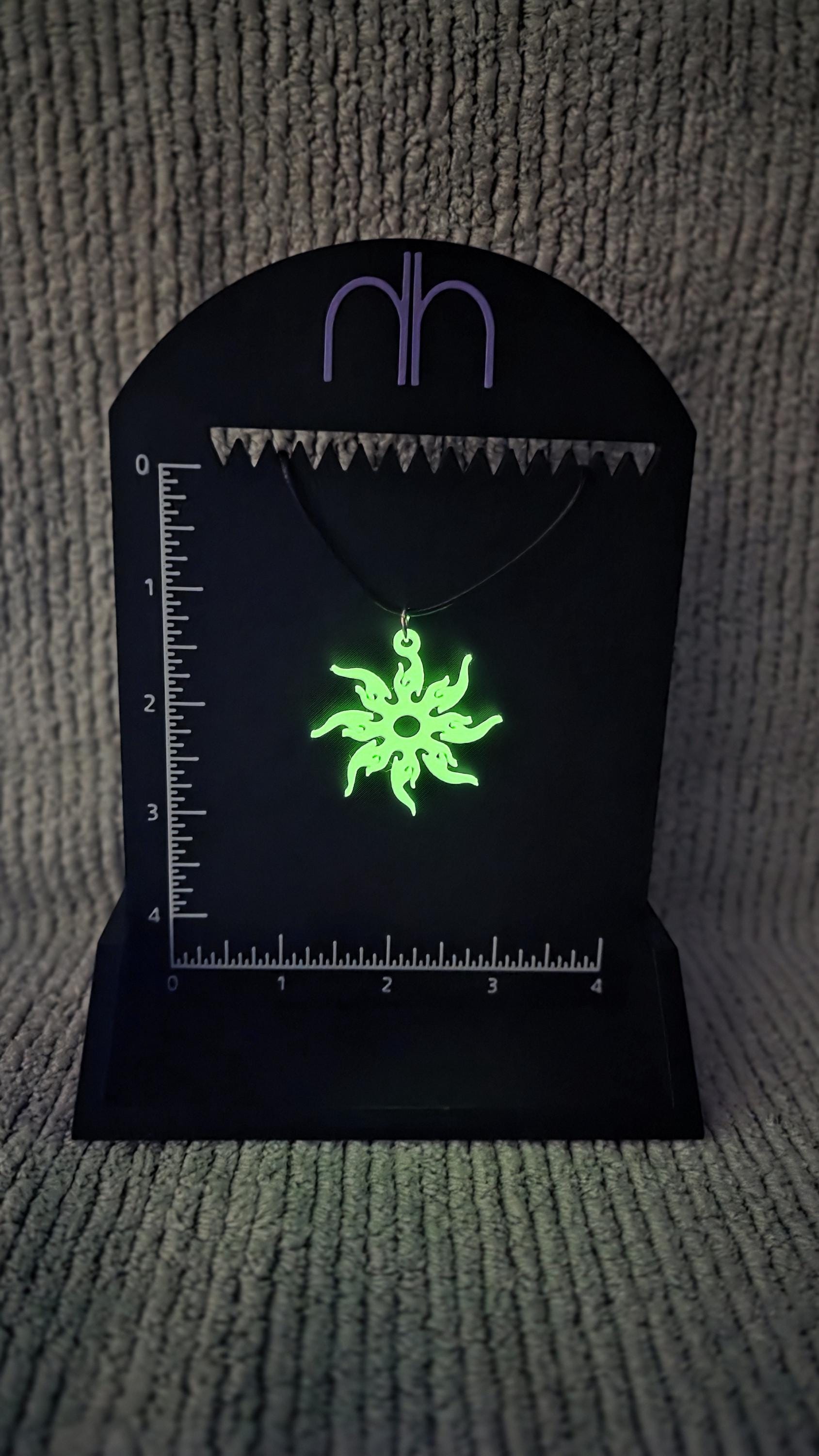 Glow in the Dark Roblox Forsaken Spawn Necklace – Gamer Girl Cosplay ...