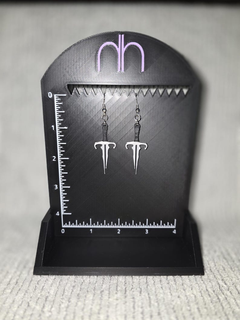 Double the Damage – Two Time Dagger Earrings | Forsaken Roblox-inspired ...