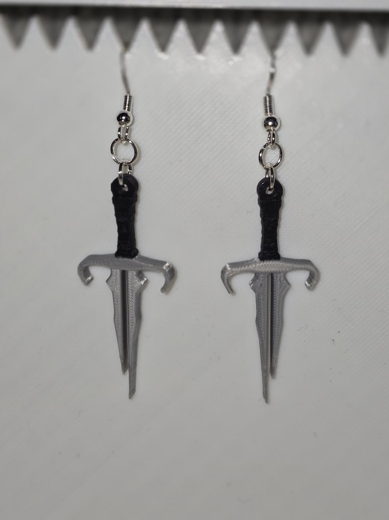 Double the Damage – Two Time Dagger Earrings | Forsaken Roblox-inspired ...
