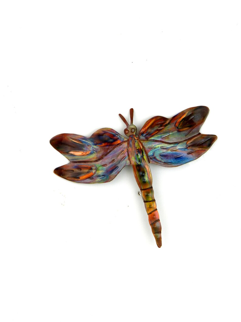 Dragonfly brooch dragonfly pin dragonfly jewelry whimsical | Etsy