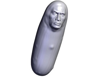 Dwayne the Rock Johnson Cursed Figurine 3D Printed - Etsy UK