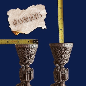 3D Printed Blue Fiery Blue Flames to Fit Your Goblet - Etsy