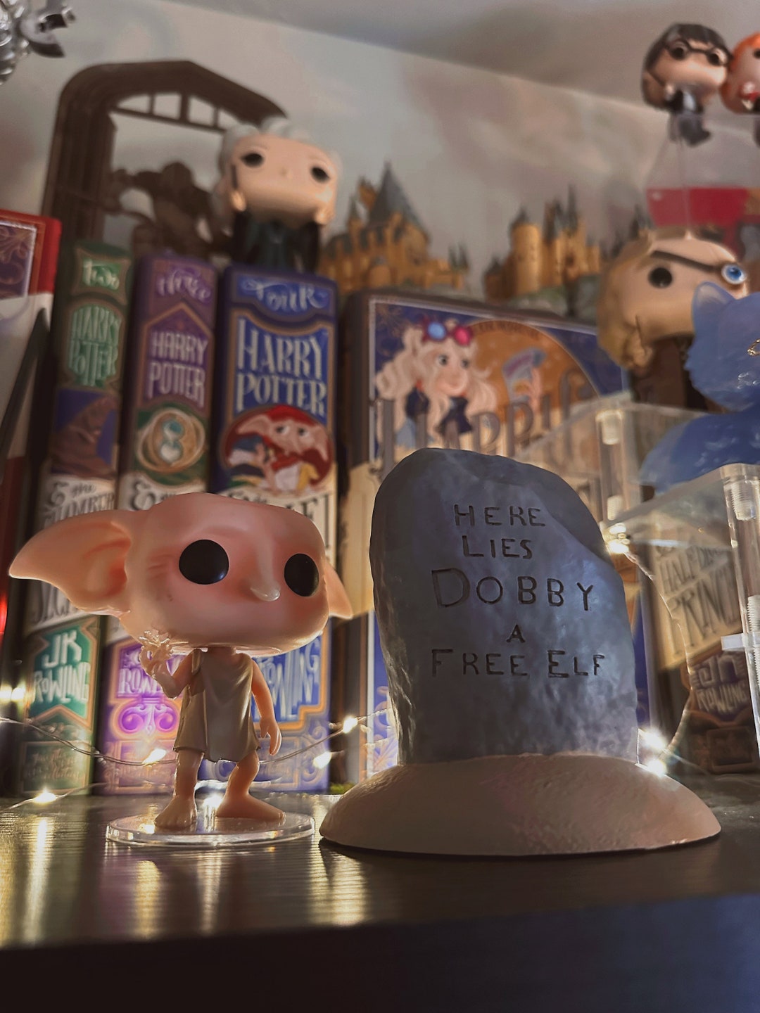 3D Printed Beloved House Elf Tombstone Grave - Etsy