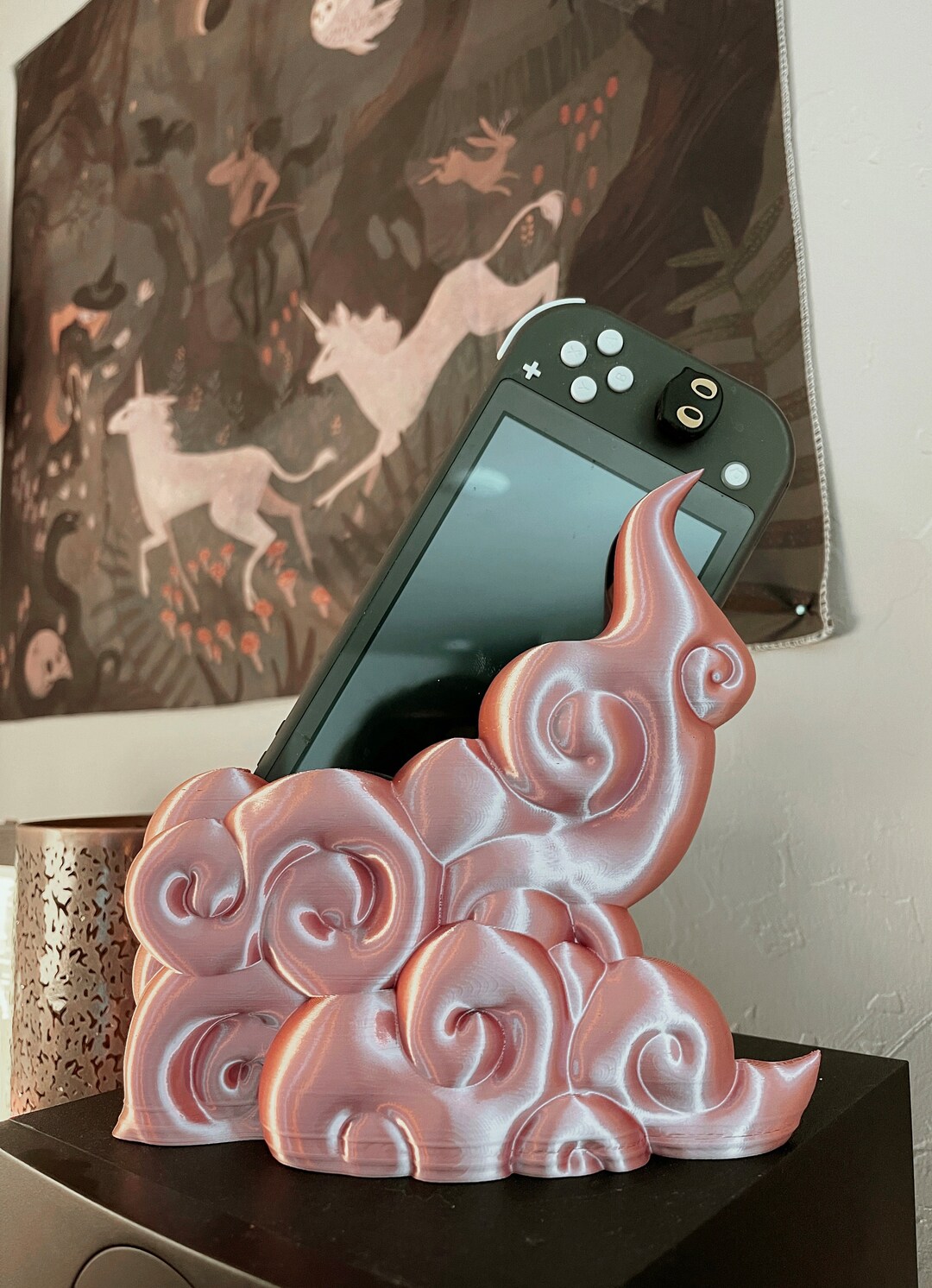 3D Printed Sweet Breezy Cloud Nintendo Switch *LITE* Controller Holder ...