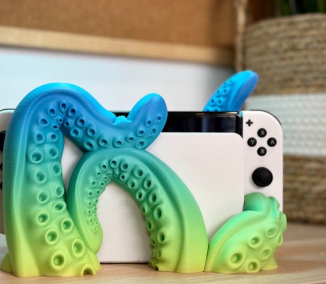 3D Printed Octopus Tentacles Nintendo Switch Controller Holder Dock ...