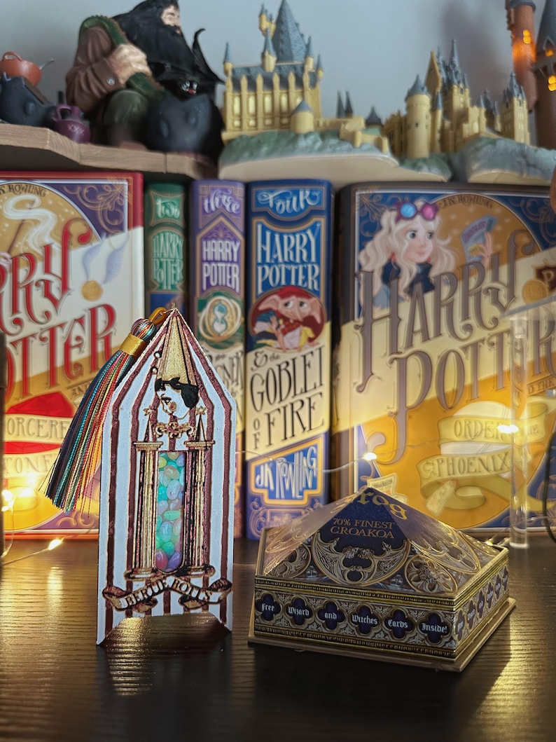 3D Printed Magical Bean Box Bookmark/standee - Etsy