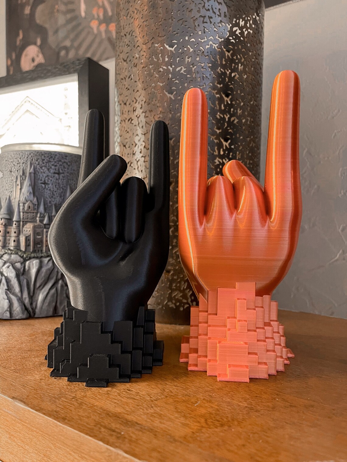 3D Printed Hand Controller Holder Dock Cozy Gaming Decor - Etsy