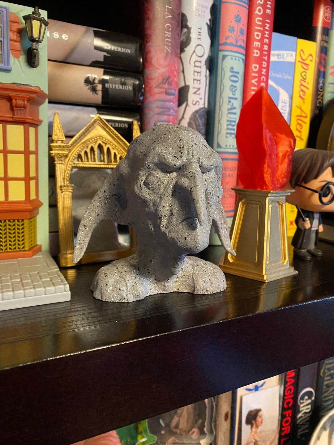 3D Printed Grumpy House Elf Bust - Etsy