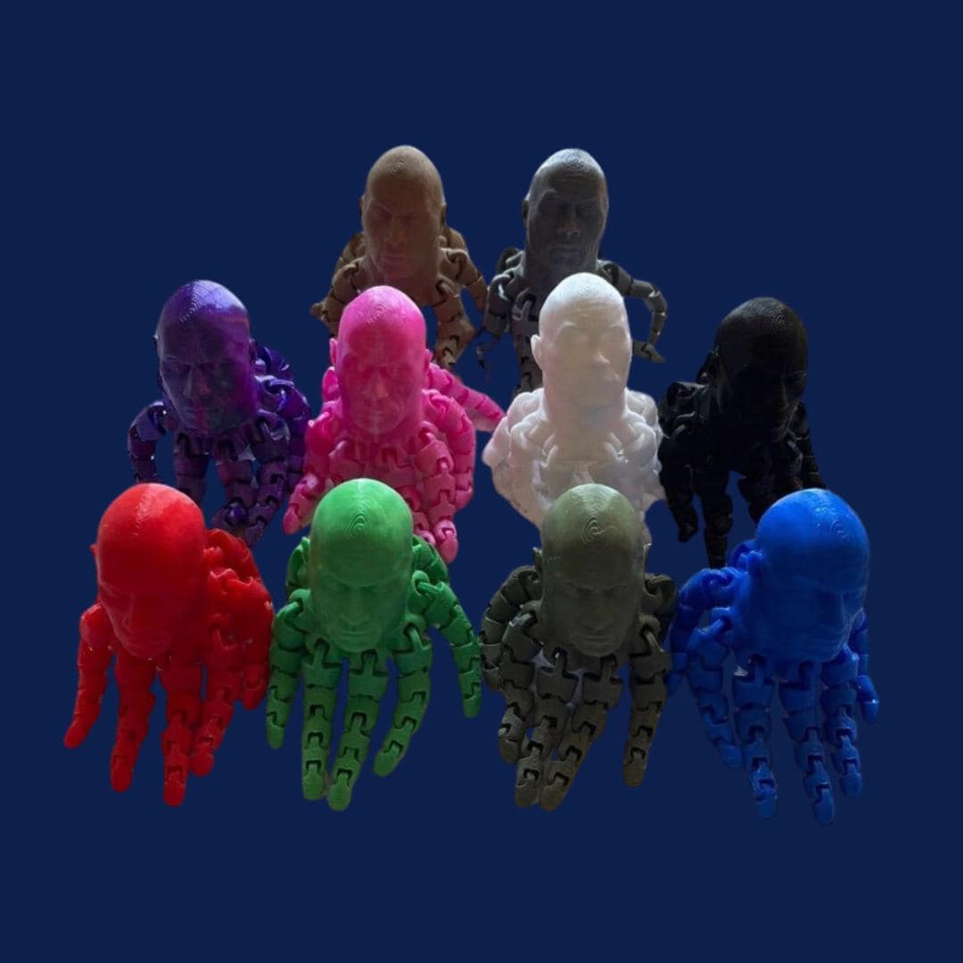 3D Printed Roctopus Rock Octopus - Etsy