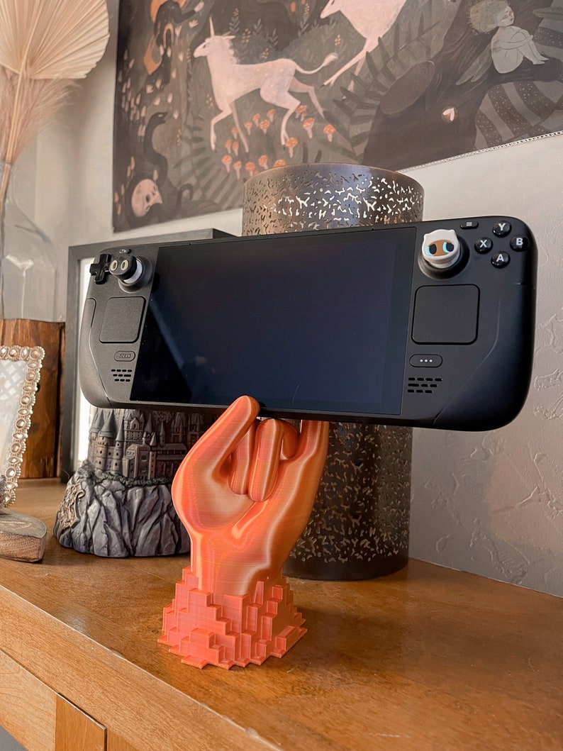 3D Printed Hand Controller Holder Dock Cozy Gaming Decor - Etsy