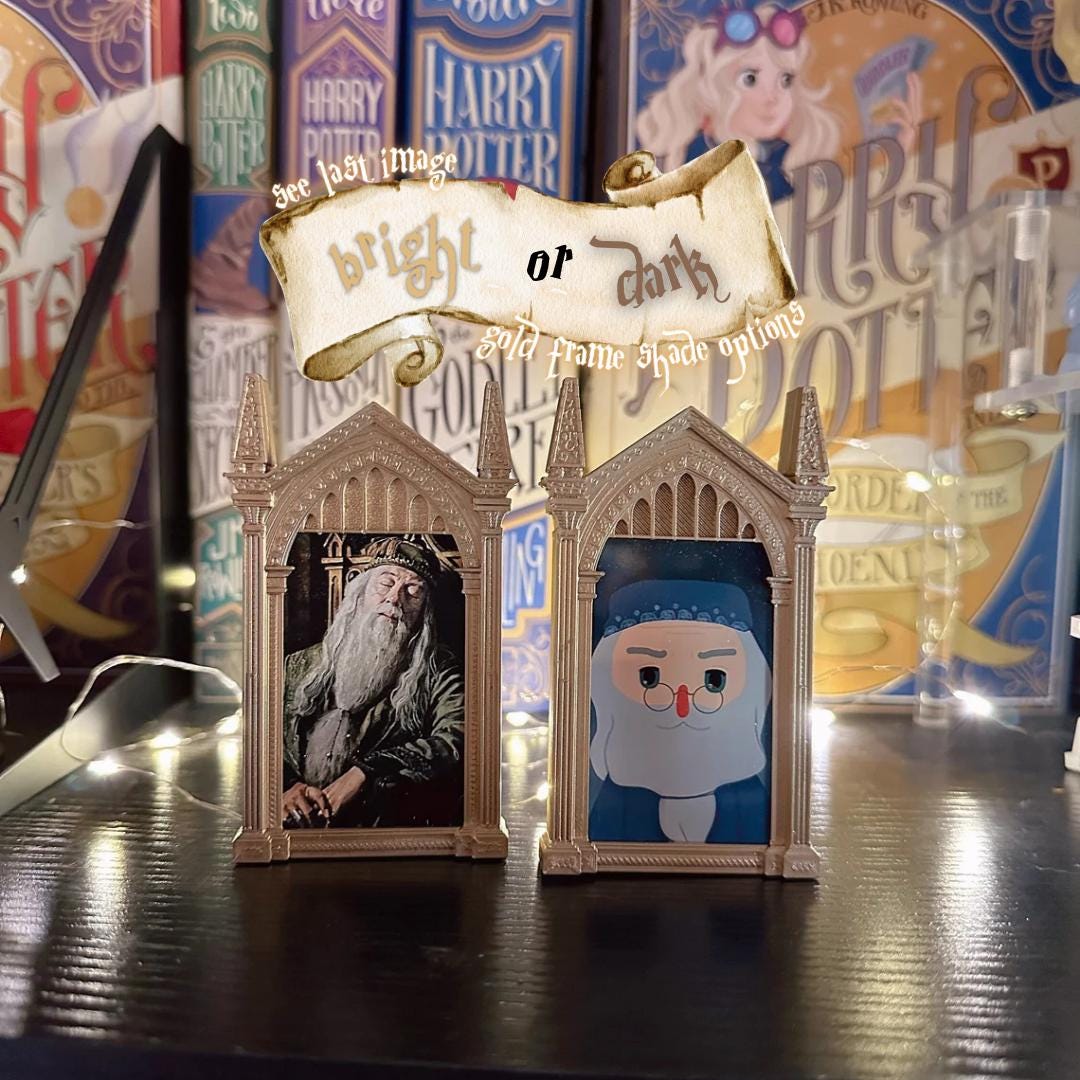3D Printed Magical Mirror of Desire Spelled Backwards Character Art (OR ...