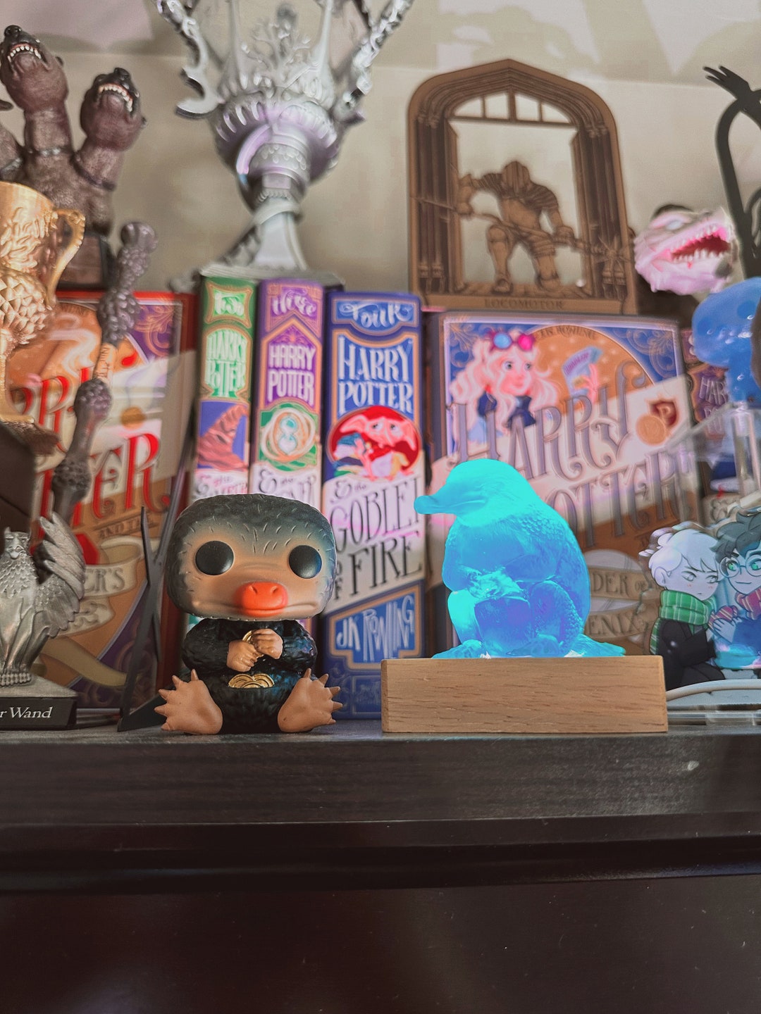 Custom 3D Printed Wispy Blue Magical Guardian Animals - Etsy