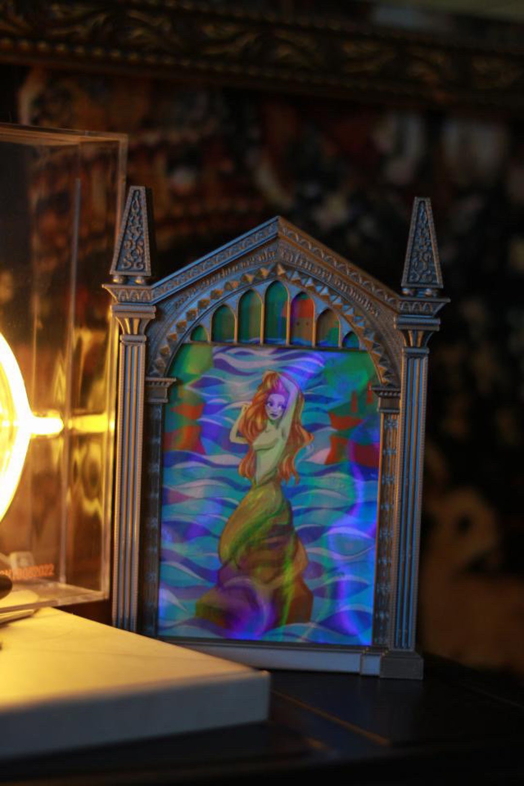 3D Printed Standing & Hanging Mirror of Desire Backwards W/ Bathroom ...