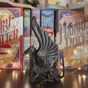 3D Printed Winged Creature of Death + Optional Add-on Poster - Etsy