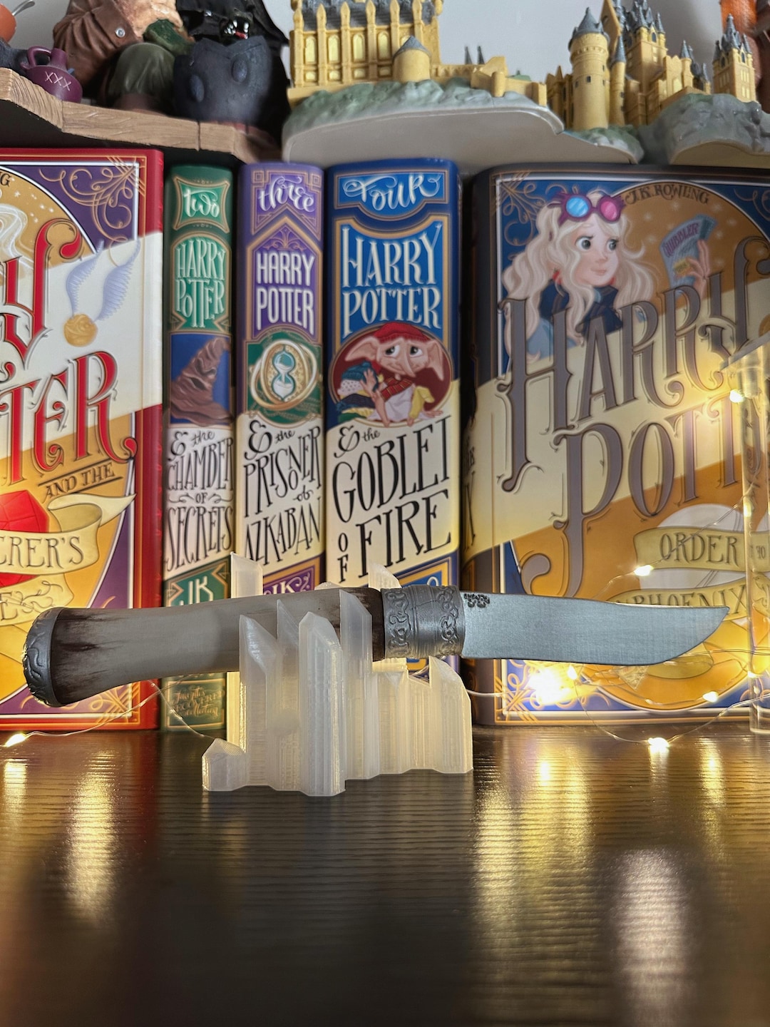 3D Printed Head Master's Dagger + Stand - Etsy
