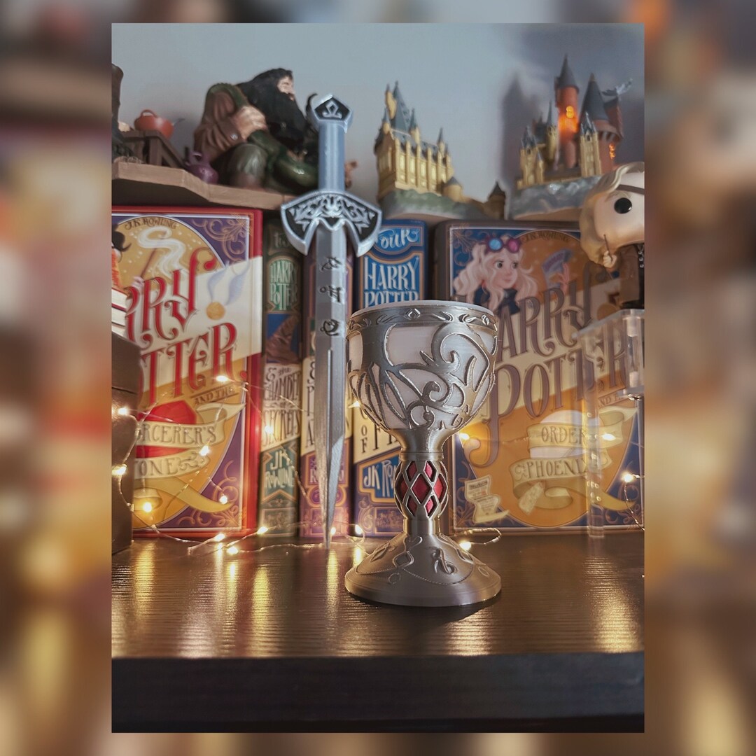 3D Printed Hunter of the Shadows Angel Cup Goblet &/OR Clary Dagger ...