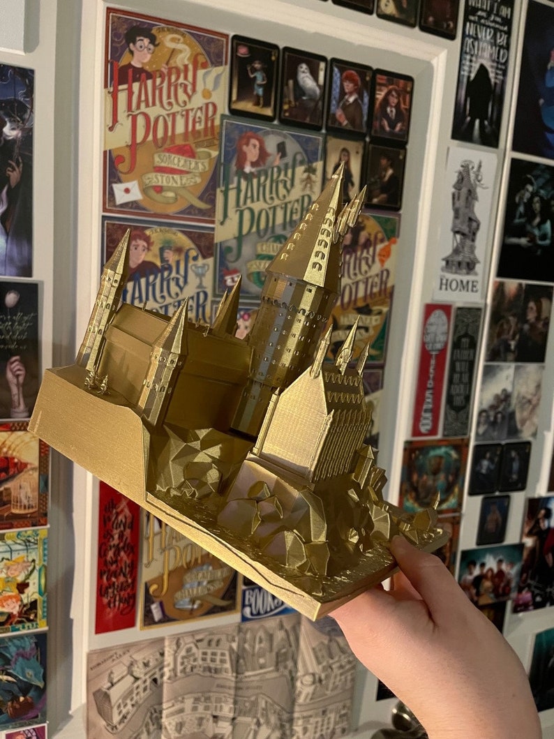 3D Printed larger Version Magic Wizarding Castle School - Etsy