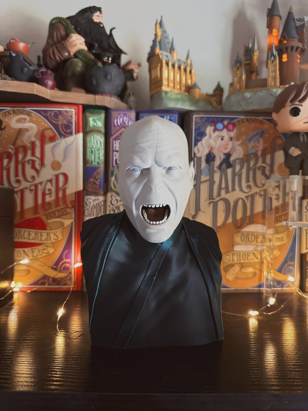 3D Printed Snake-like, Dark Leader Wizard Who Shouldn't Be Named Bust ...