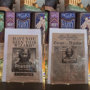 Brave Godfather Wizard Wanted Poster Print - Etsy