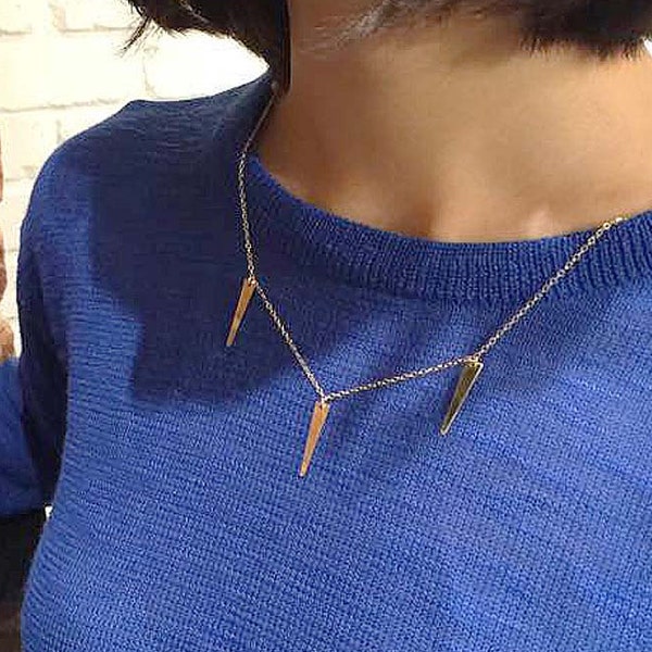 Spike Necklace - Etsy