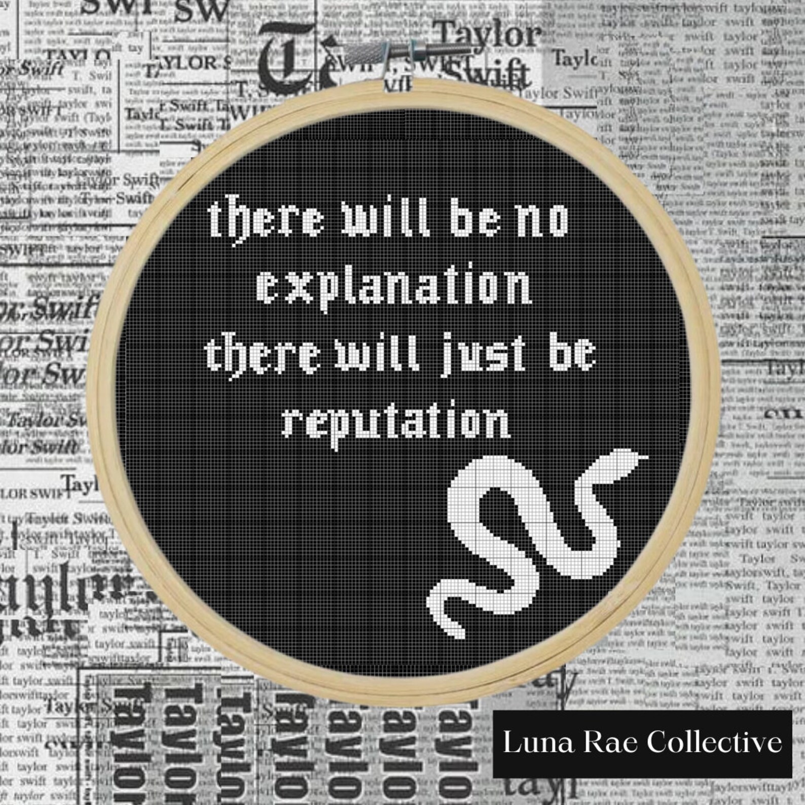 Taylor Swift Cross Stitch Pattern, Taylor Swift Eras Tour Cross Stitch ...