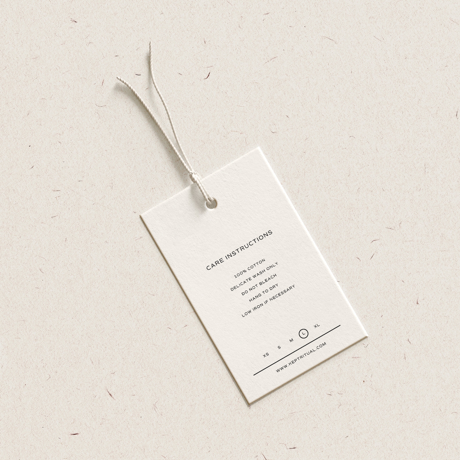 CANVA Swing Tag Template Editable Clothing Tag Printable Hanging Tag ...