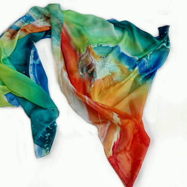 Feather Scarf - Etsy