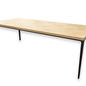Maxalto "alcor" Contemporary Modern Brushed Light Oak Rectangular ...
